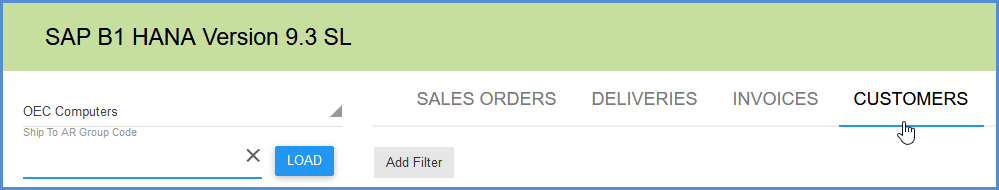 Ship SAP Customers · StarShip