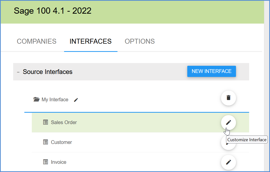 Sage 100 Field Mapping · StarShip